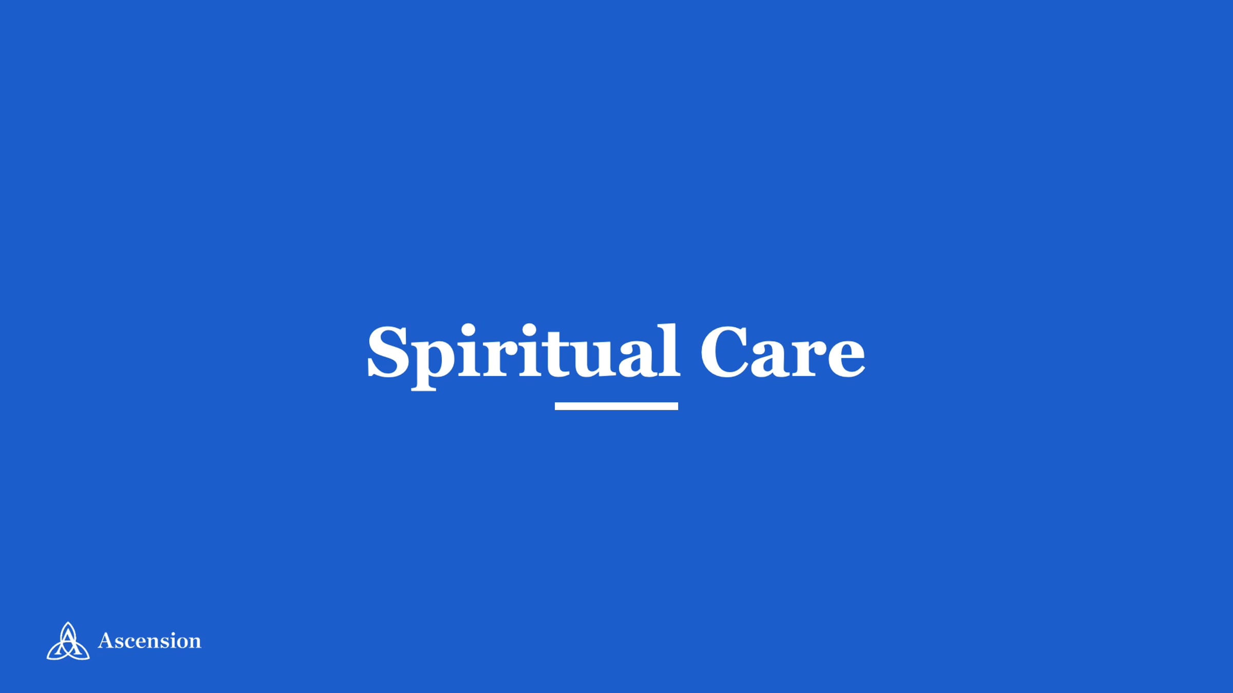 Spiritual Care