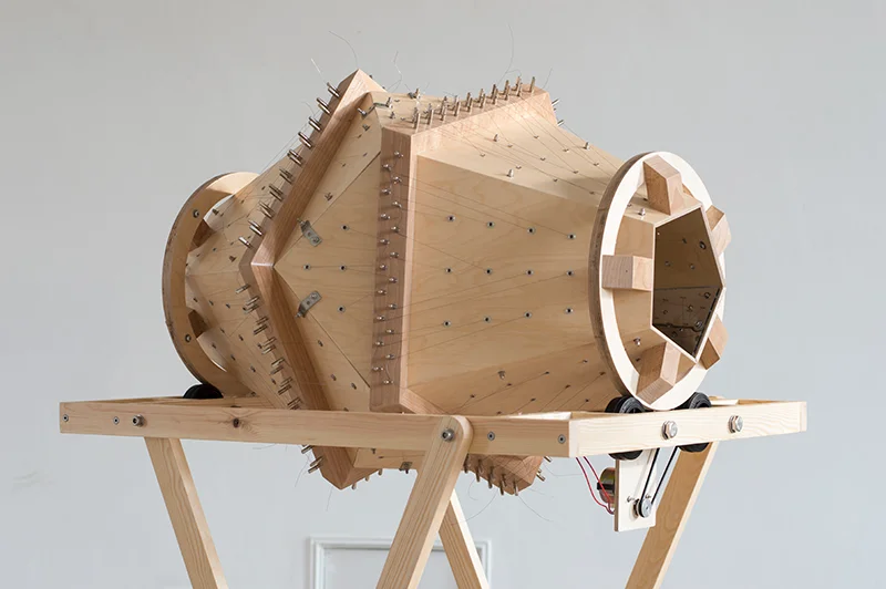 Kinetic sound sculpture - A string kaleidoscope on Vimeo