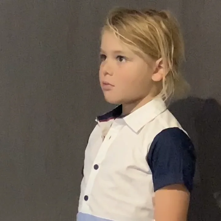 Easton Edwards - 8 year old David