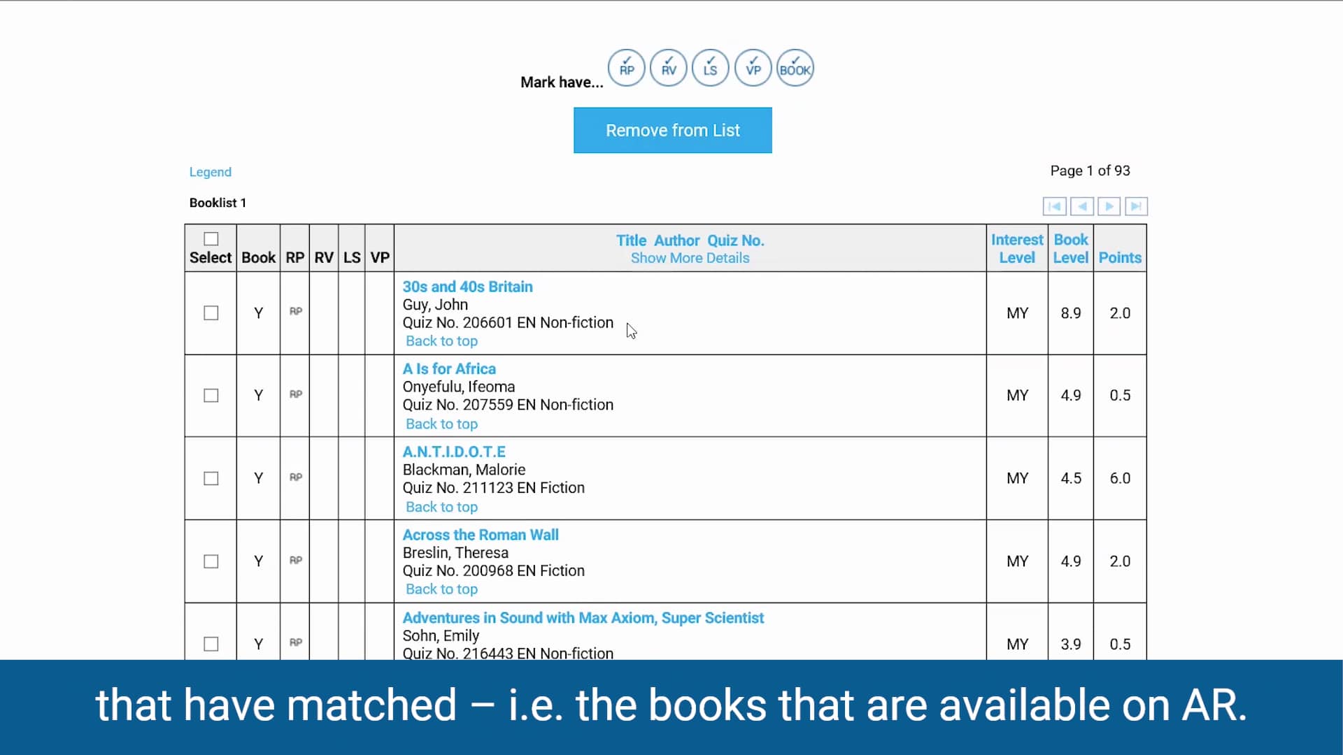 How to print off your AR books labels using Renaissance Bookguide on Vimeo