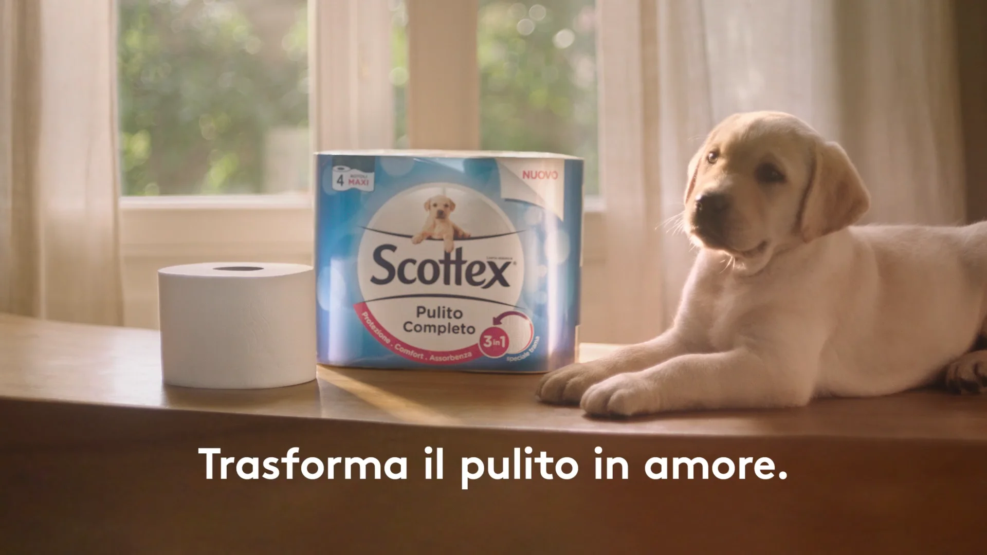 Trasforma il Pulito in Amore con Scottex.® | commercial 2019