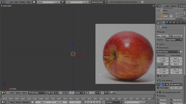 Series: Creating an Apple - Modeling Part 1 on Vimeo