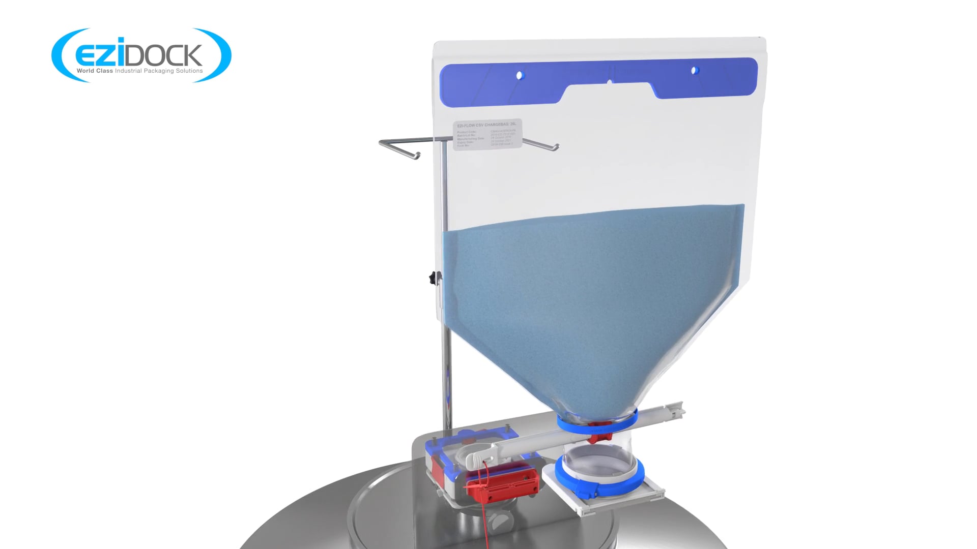 EZI-DOCK - Ezi-Flow CSV Chargebag Discharging | Romynox on Vimeo