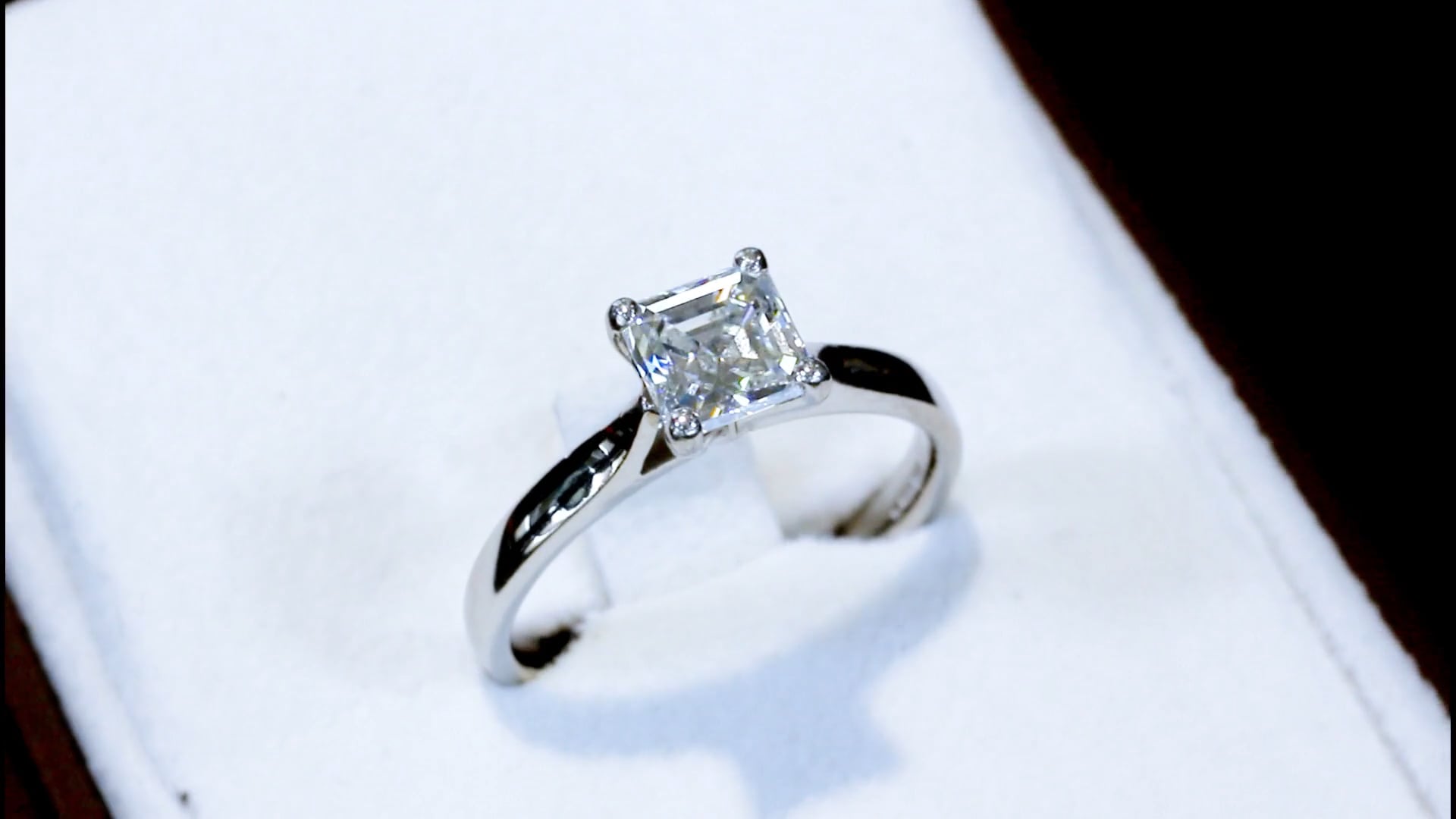 0.97 ct Diamond and Platinum Solitaire Ring - Contemporary 2008 - W9981 ...
