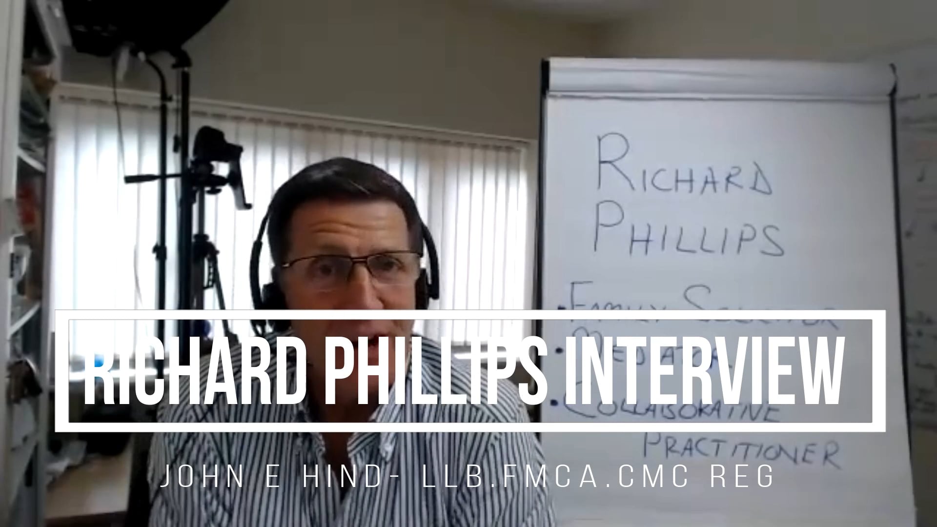 Richard Phillips- Solicitor supported mediation- video 1 on Vimeo