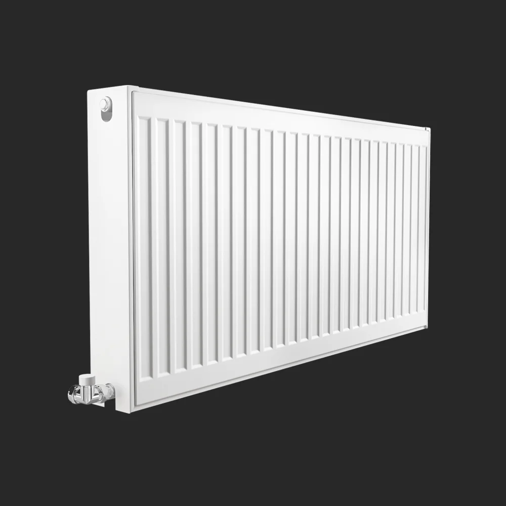 K-Rad Compact Radiator, White, 500mm x 1000mm - Double Panel, Double ...