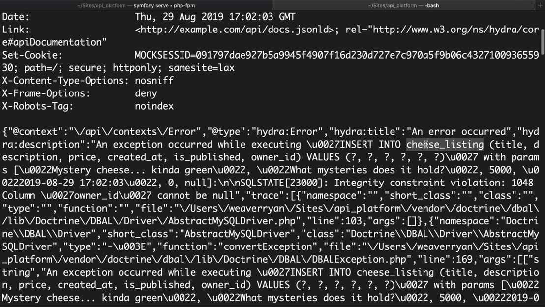 Auto Set The Owner Entity Listener Api Platform Part 2 Security Symfonycasts