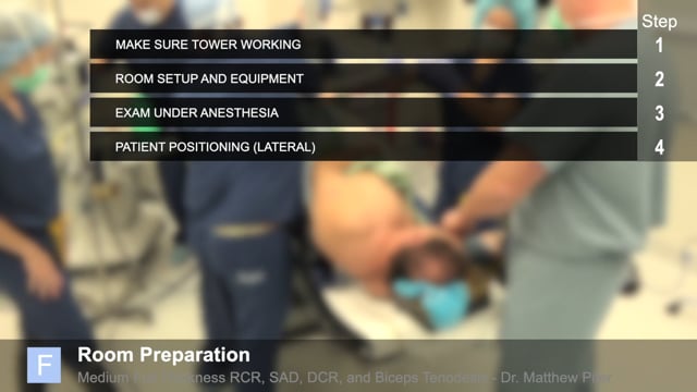 Medium Full-Thickness Rotator Cuff Repair, SAD, DCR, and Biceps ...