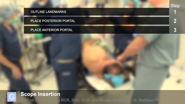 Medium Full-Thickness Rotator Cuff Repair, SAD, DCR, and Biceps ...