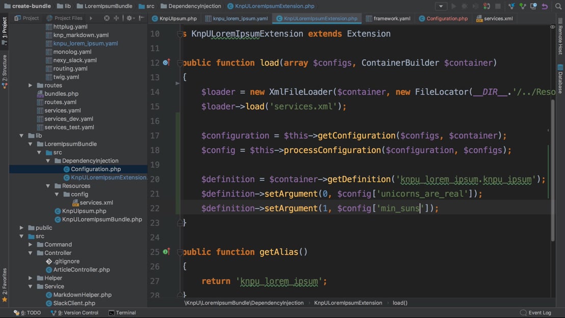 Bundle Configuration Class > Creating a Reusable (& Amazing) Symfony ... Bundle Configuration Class > Creating a Reusable (& Amazing) Symfony ...