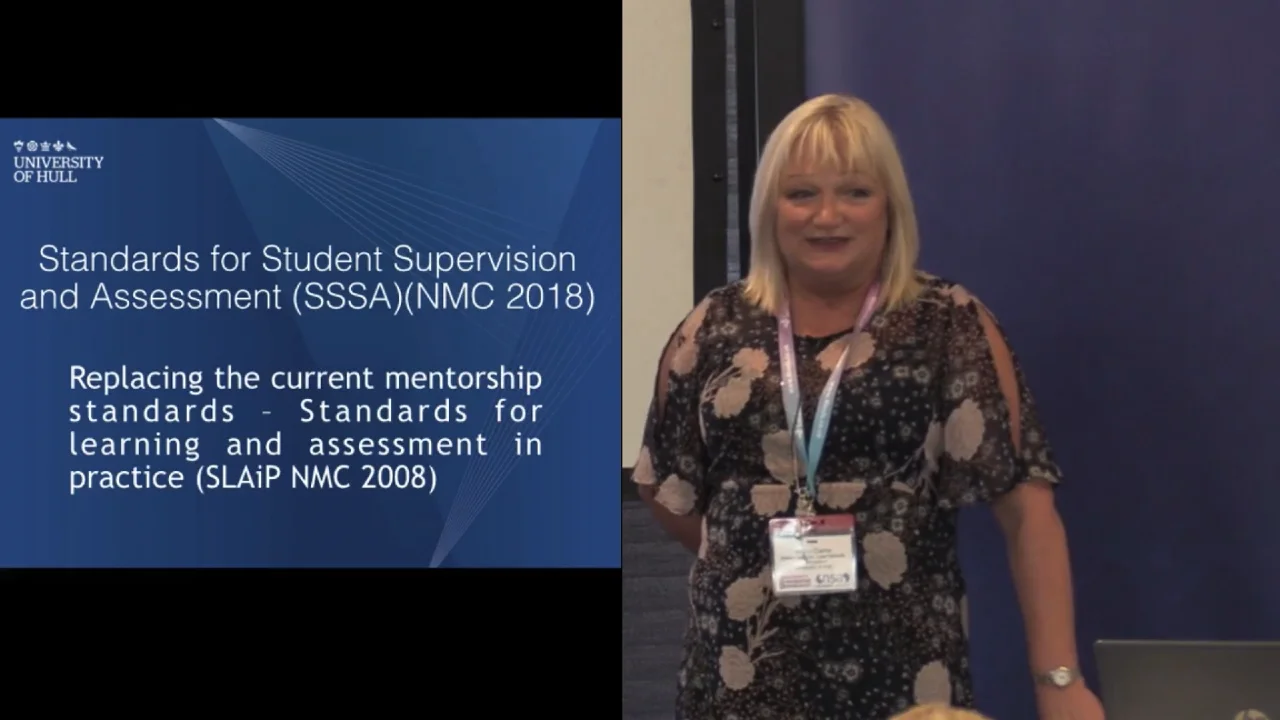 NMC SSSA: replacing the current Mentorship Standards - Nicky Clarke