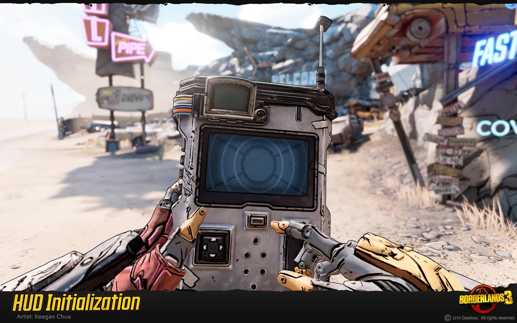 Borderlands 3 HUD Initialization on Vimeo