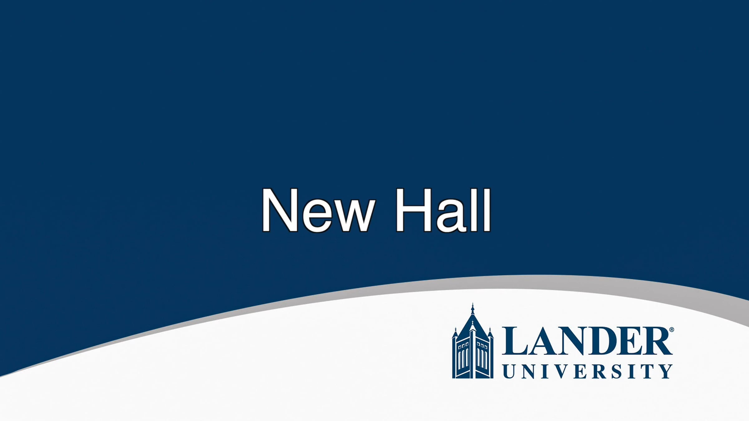 New Hall