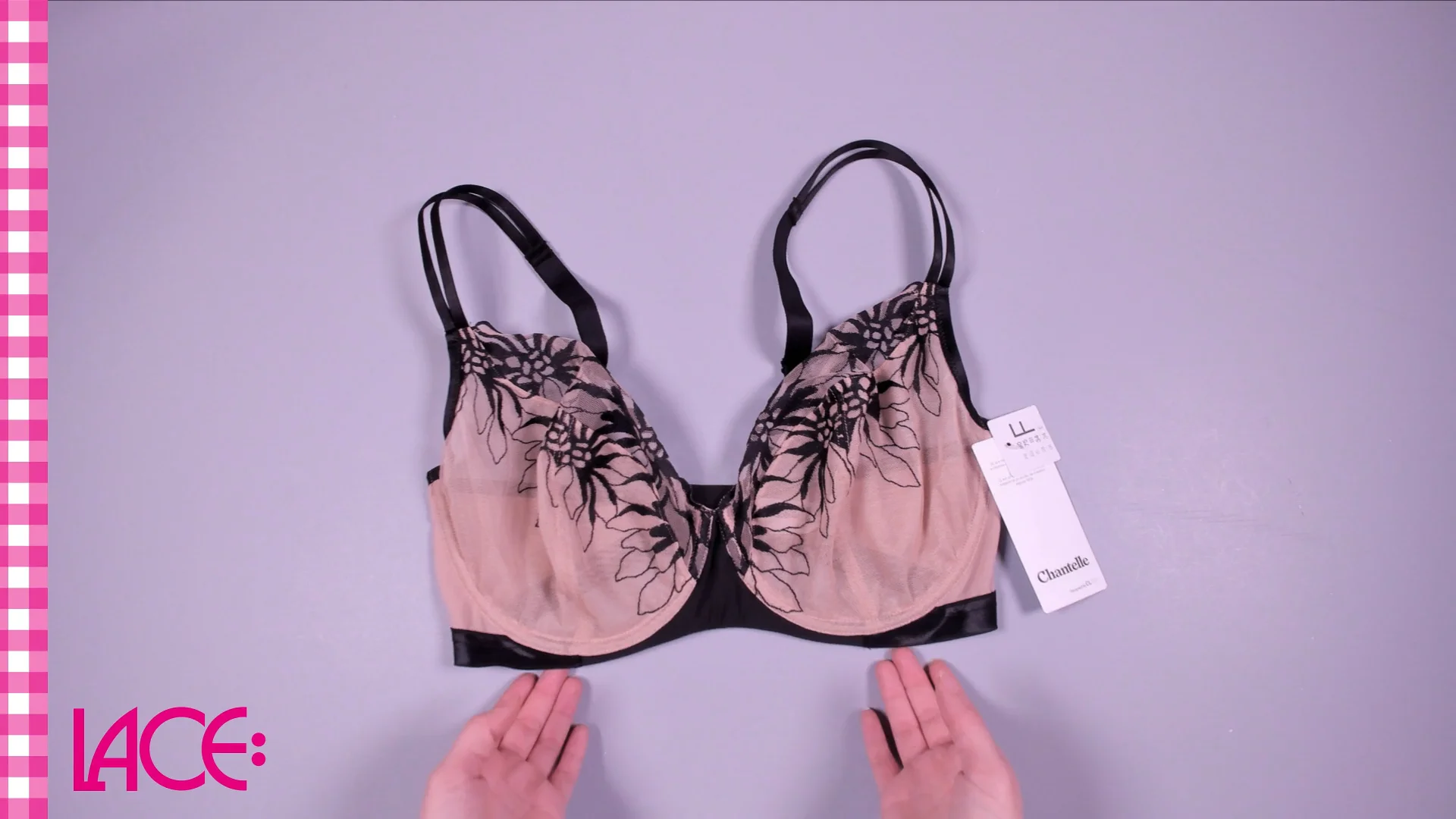 Chantelle - Shadows_Bra_Black Nude_12A1-1D_75F | Lace.de on Vimeo