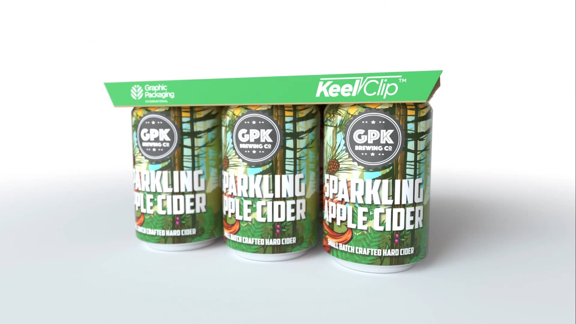 KeelClip™: Recyclable paperboard packaging for can multipacks on Vimeo