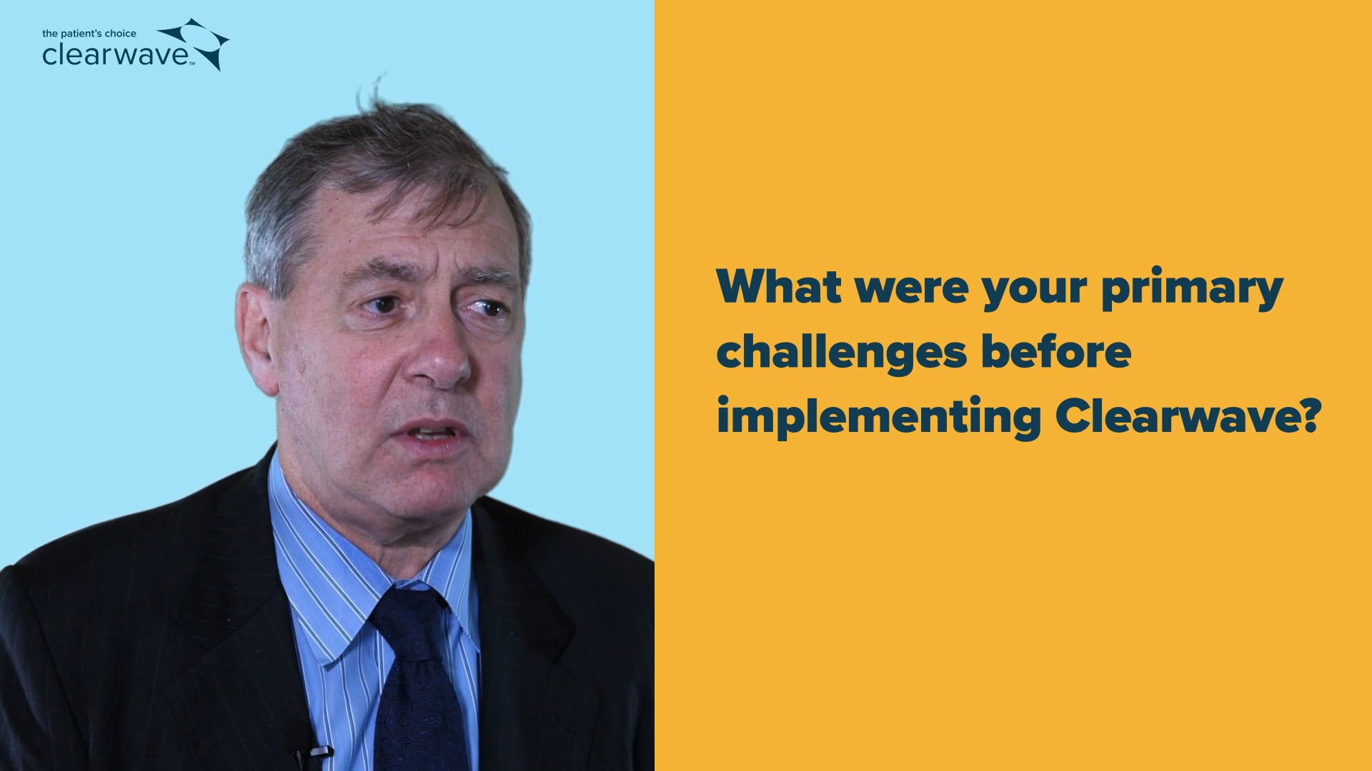 Dr. Eric Donnenfeld - What were your primary challenges before ...