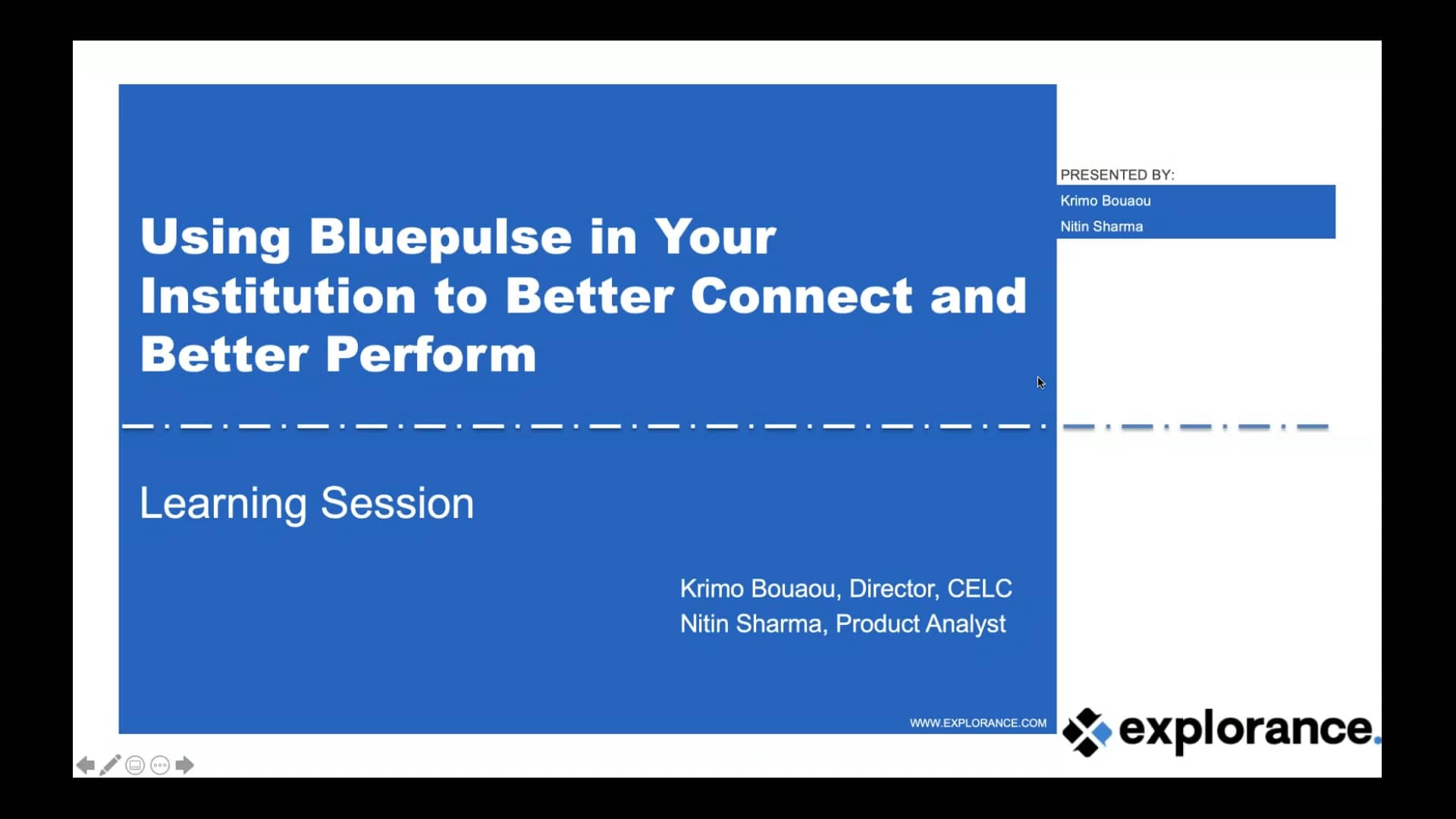 2019-09-25 Using Bluepulse in Your Institution to Better Connect and ...