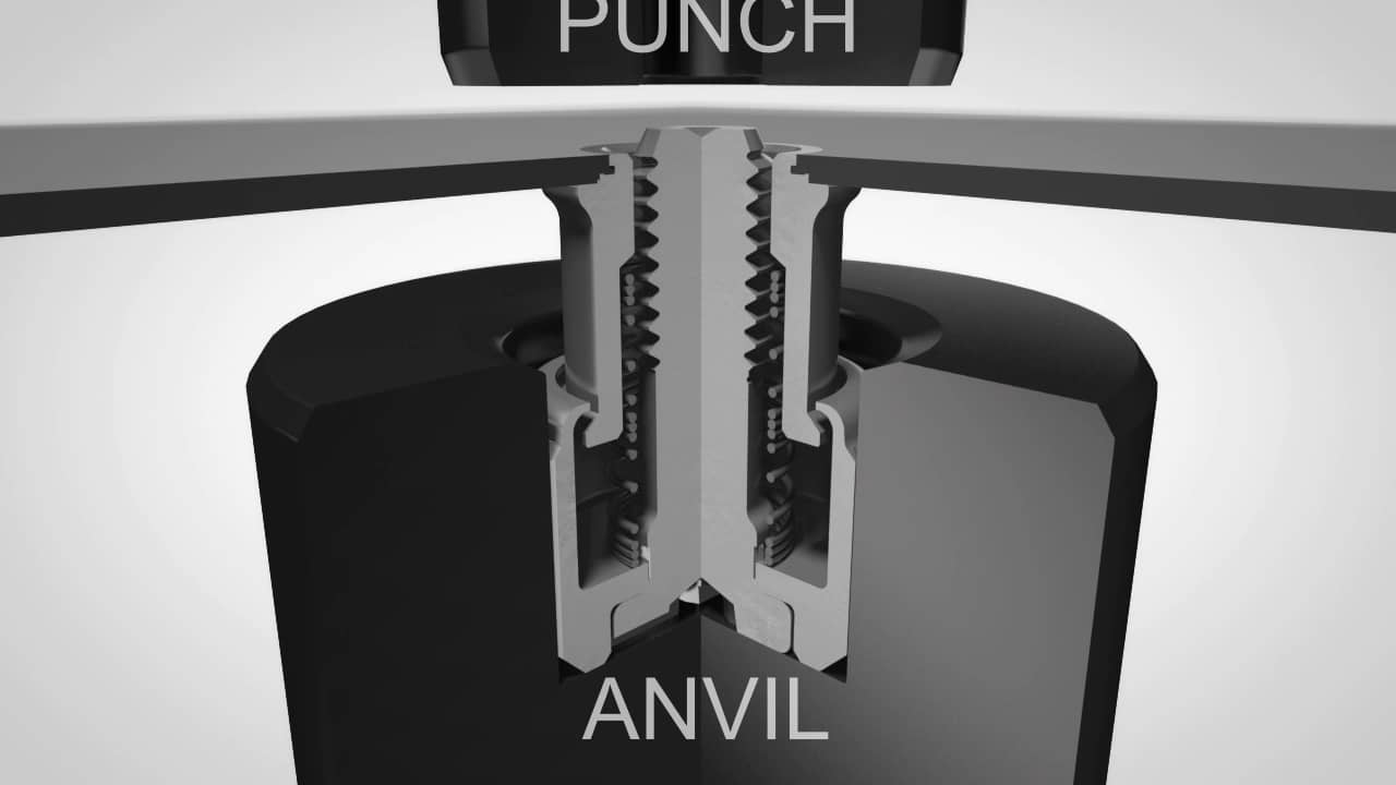 PEM® Type PF11™ / PF12™ Large knob, Spring Loaded, Captive Panel Screws on Vimeo
