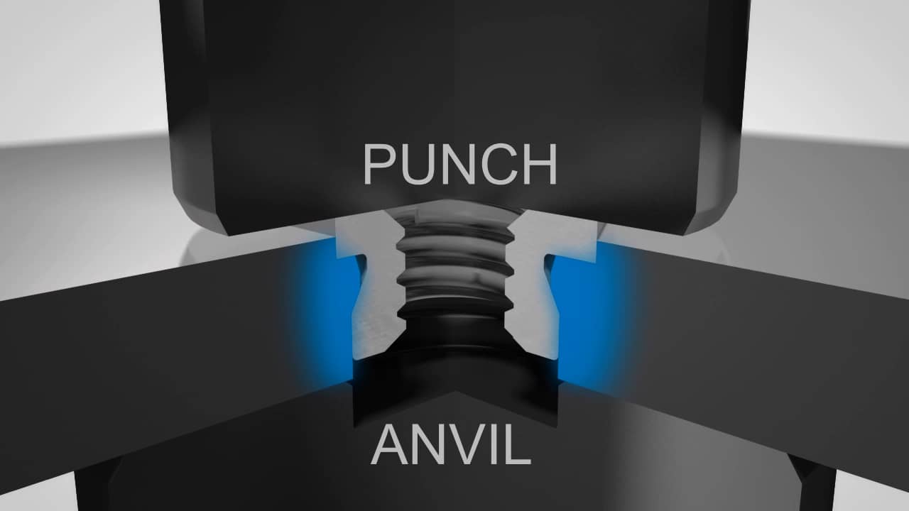 PEM® Type F PEMSERT® Self-Clinching Flush Nuts on Vimeo