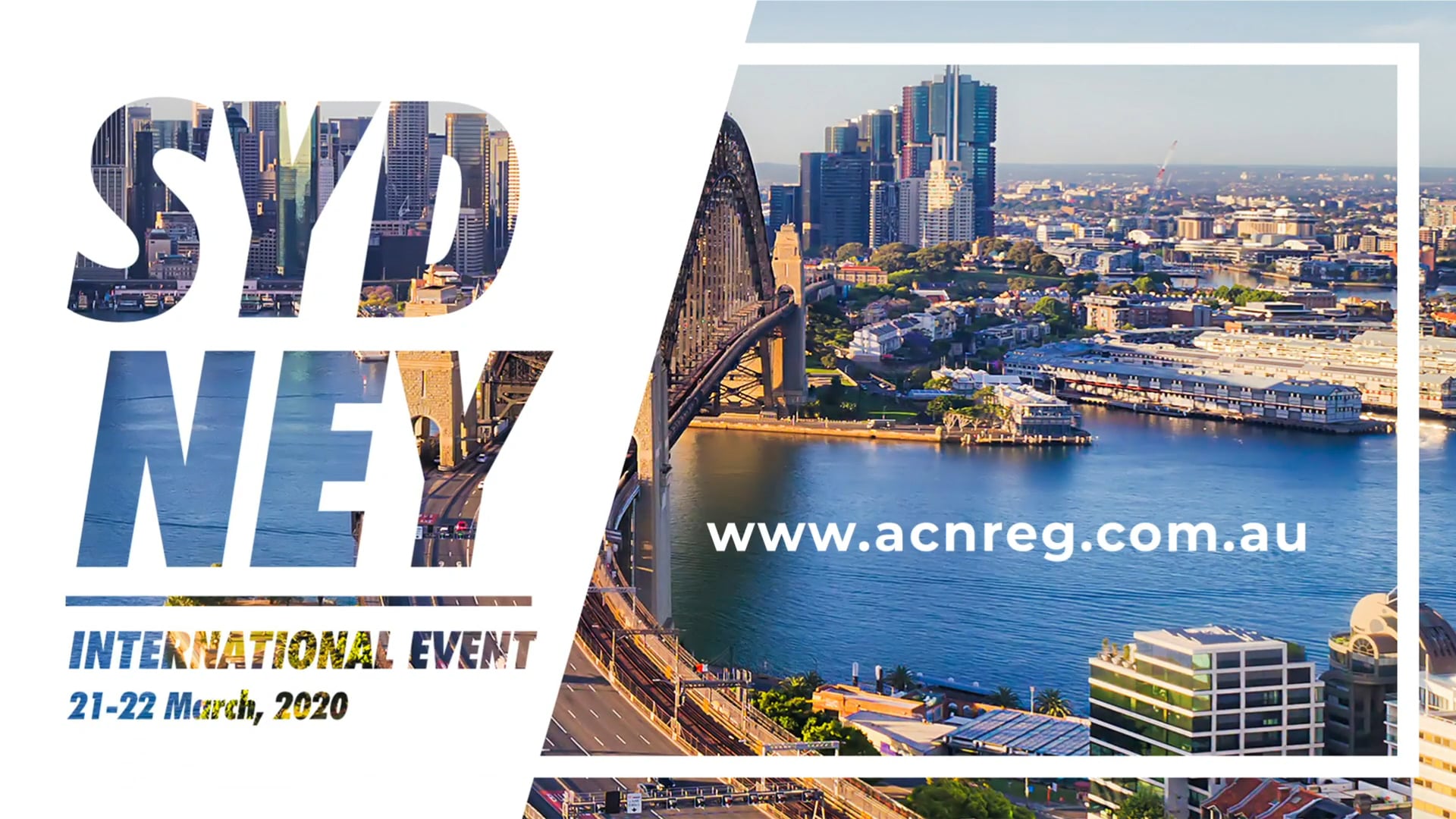 ACN International Event - Sydney 2020 Promo on Vimeo