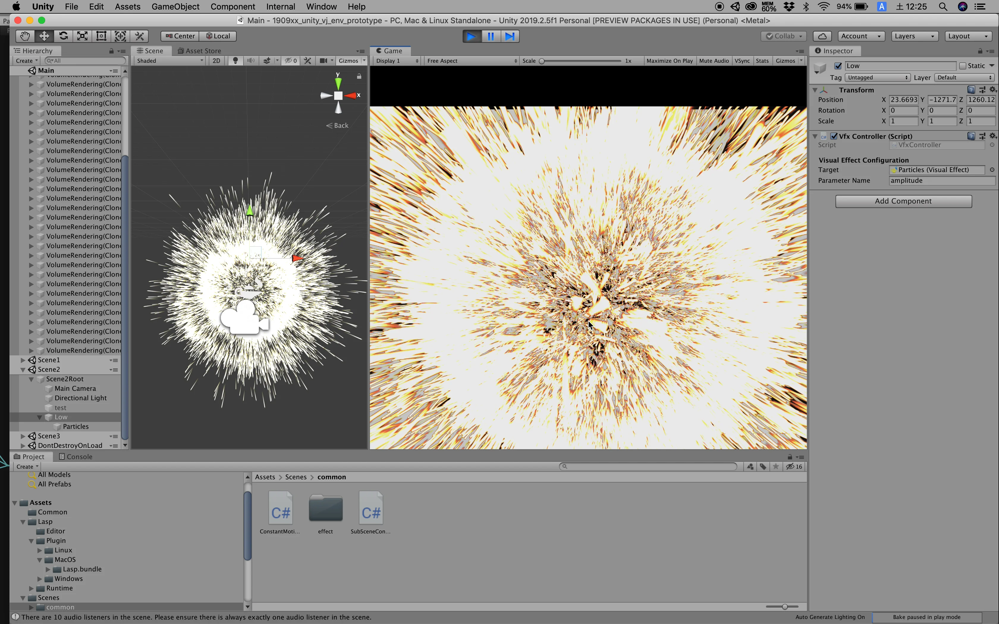 Audio Reactive Particle / Unity VFX Graph Screen on Vimeo
