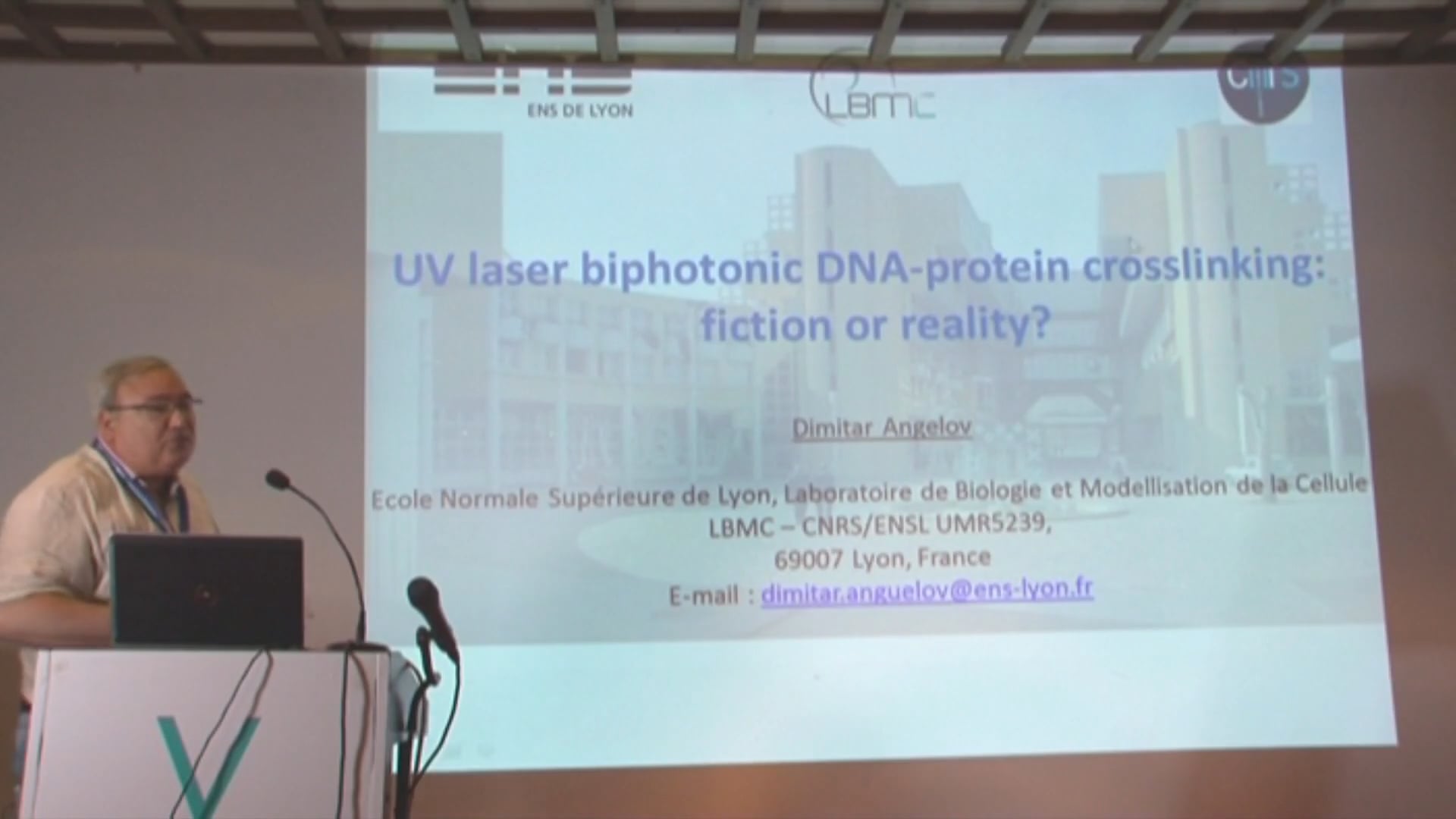 Talk: Dimitar Angelov, ENS de Lyon, LBMC CNRS on Vimeo