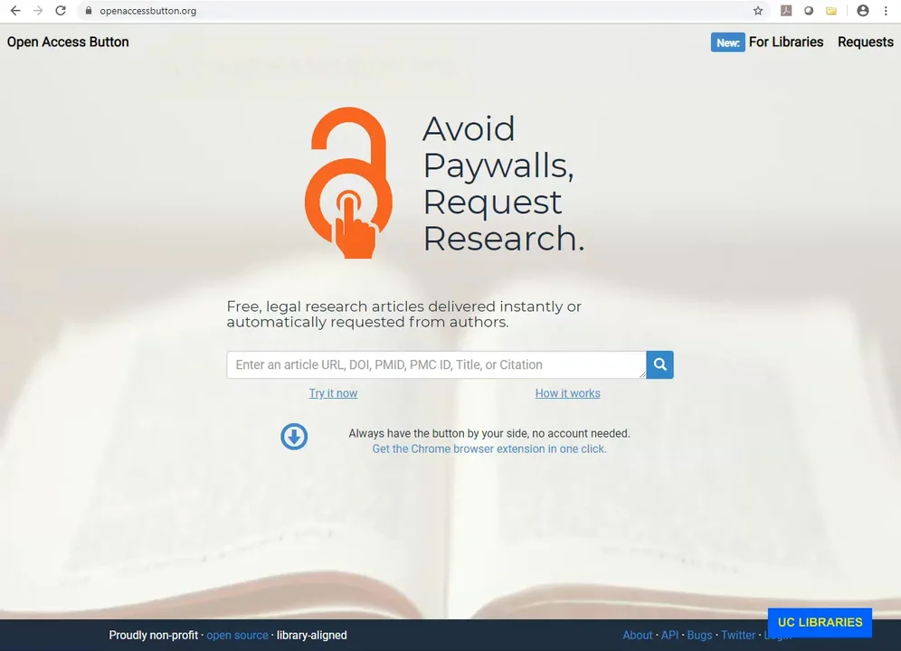 How to use Open Access Button