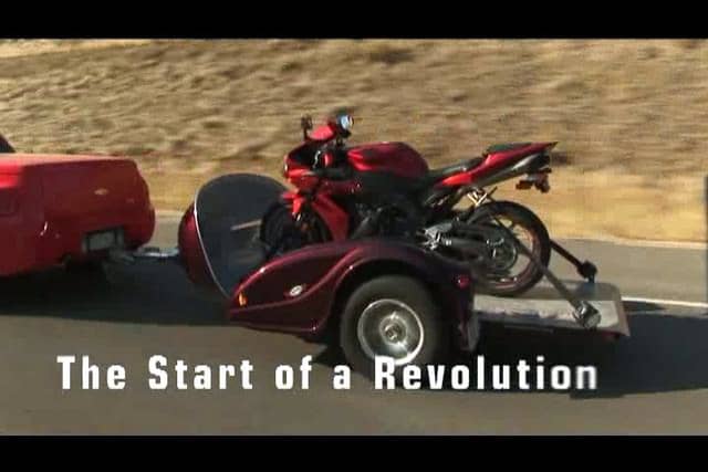 Air Ride Motorcycle Trailer on Vimeo