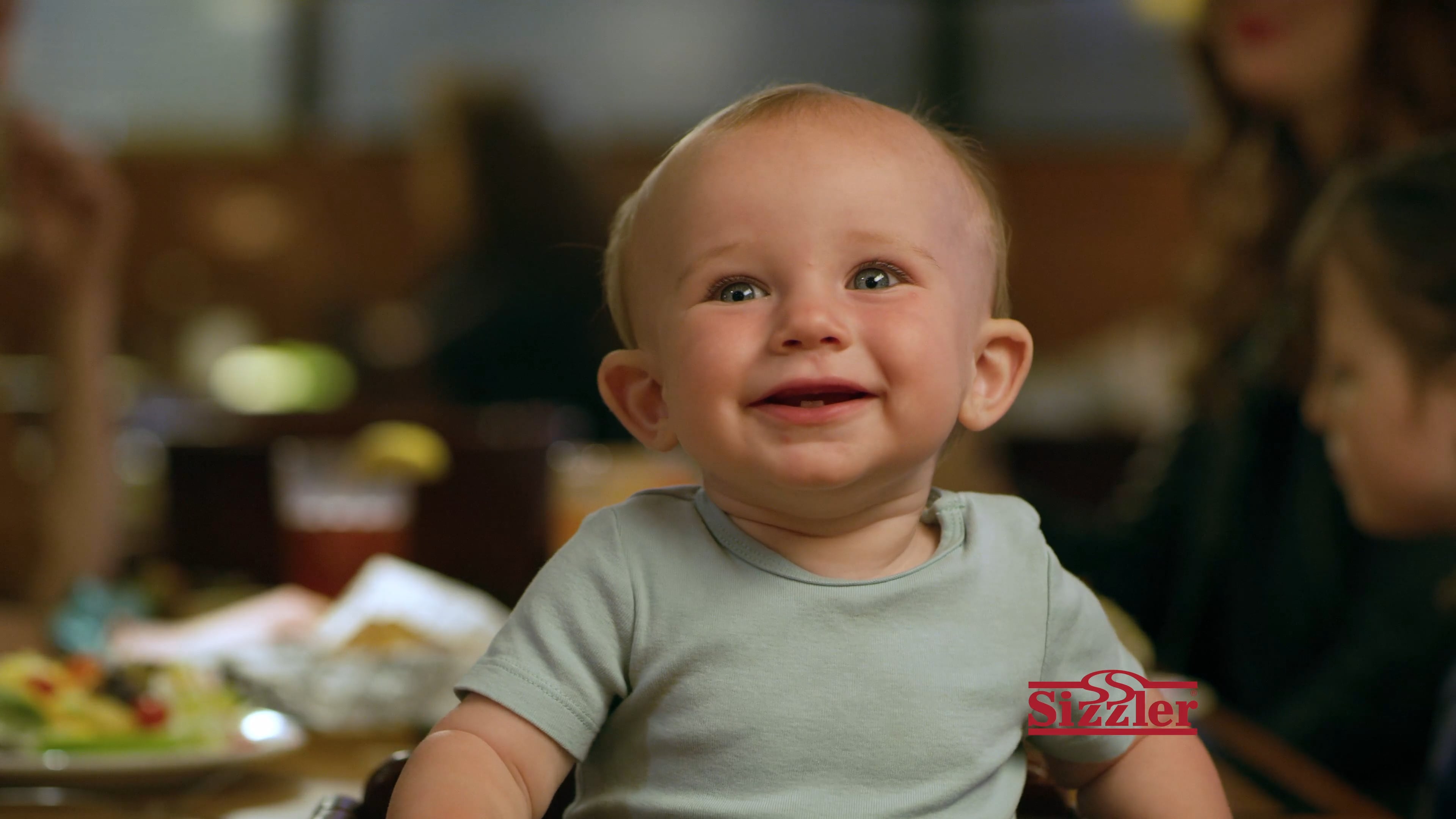 Baby can't get enough Sizzler. on Vimeo