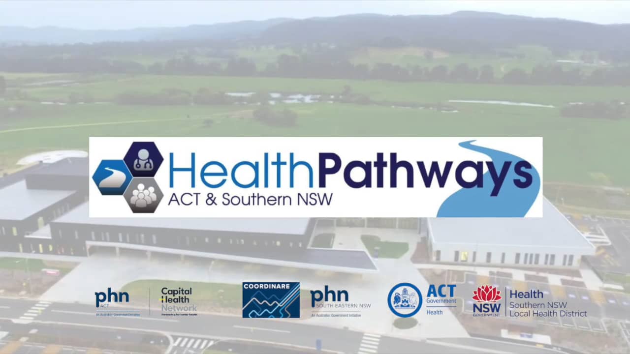 ACT & Southern NSW HealthPathways: Integrating our health services on Vimeo