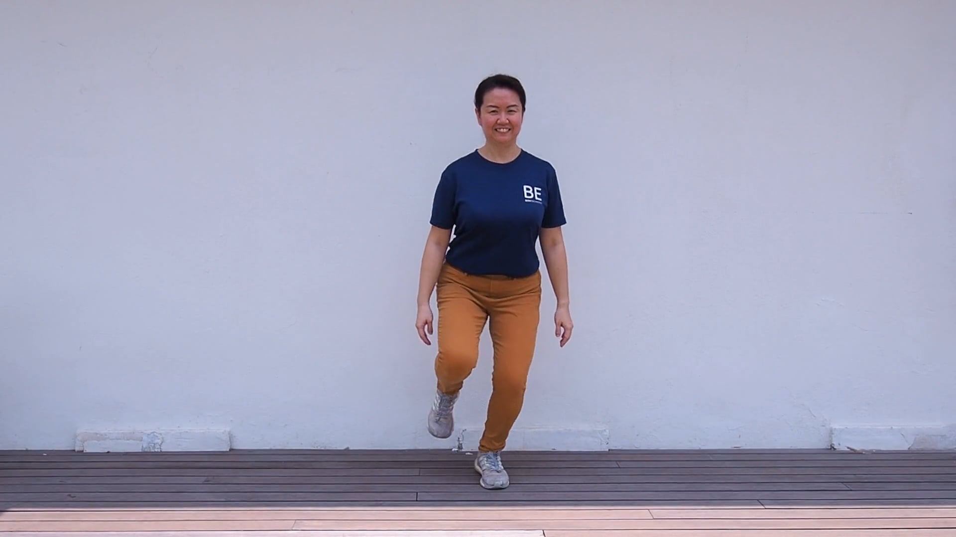 Double Leg - Hop to Affected Leg - No Support on Vimeo