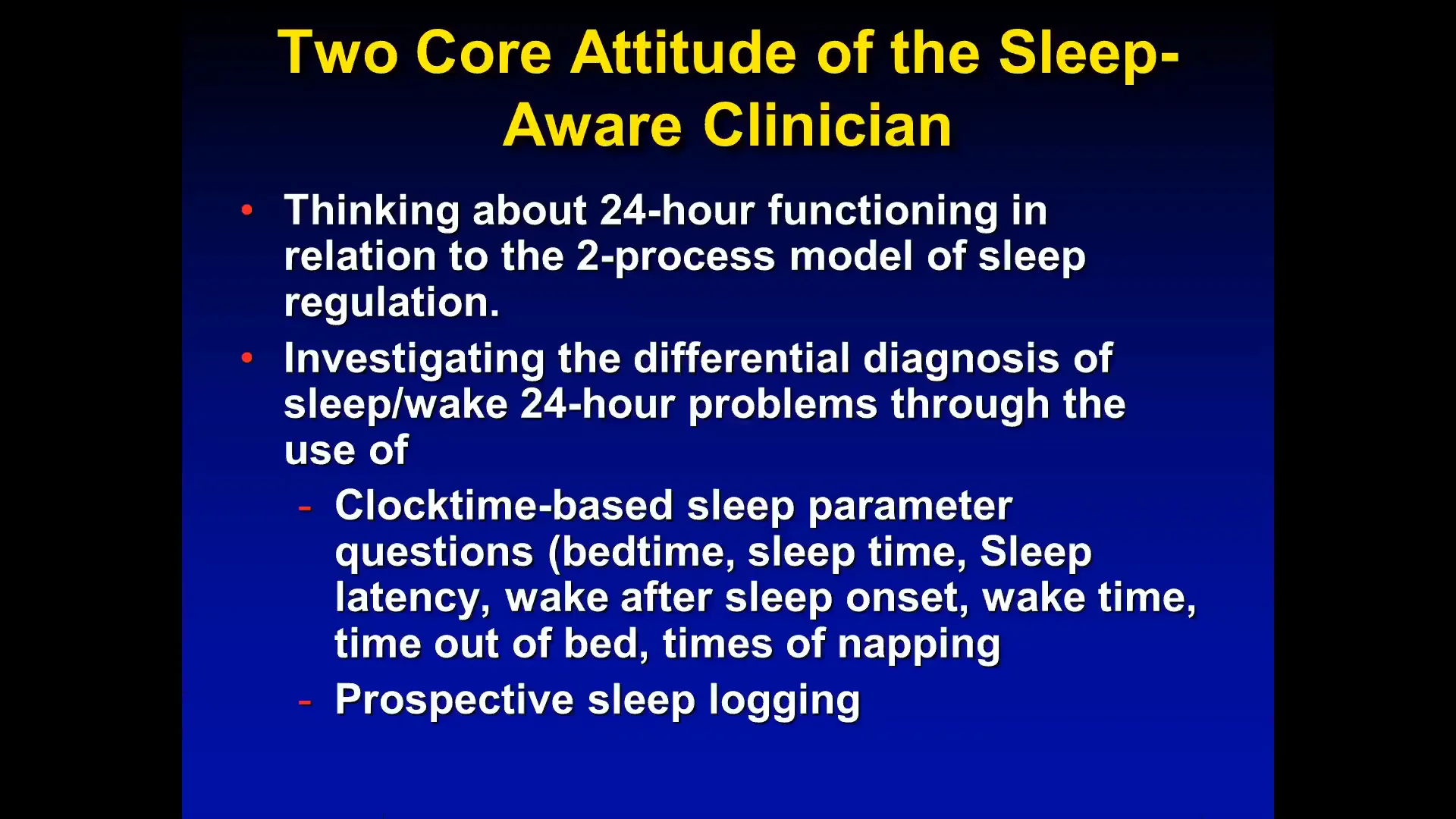Some Basics About Treating Insomnia: Douglas E. Moul, MD, MPH, D,ABSM ...