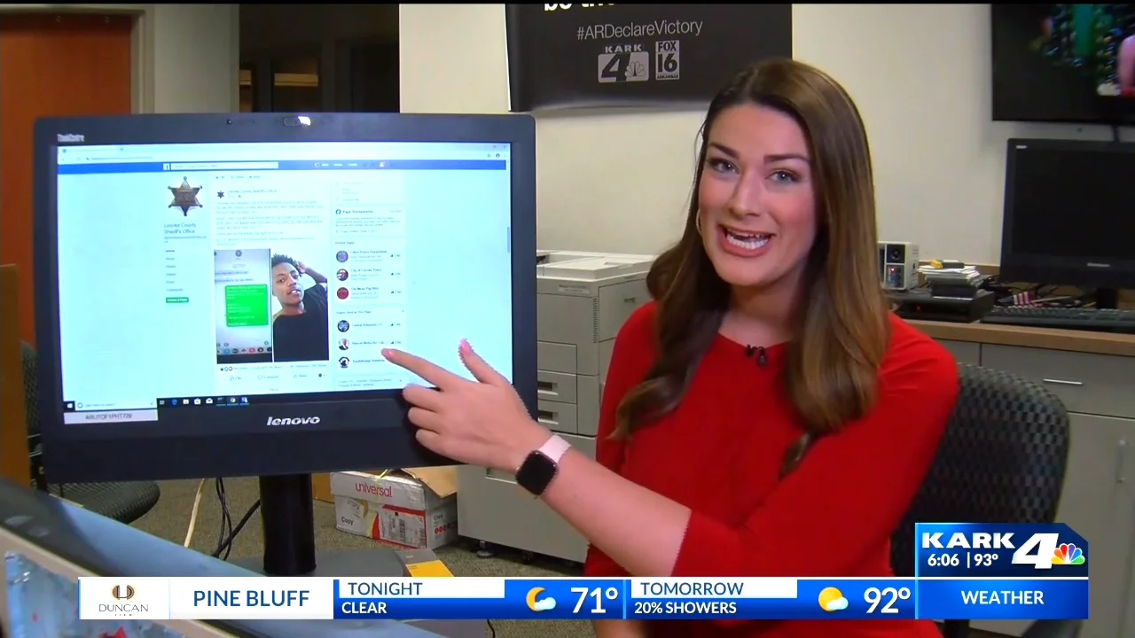 Hilary Hunt - Hilary Hunt, Newsroom Live: Sheriff Uses Facebook on Vimeo
