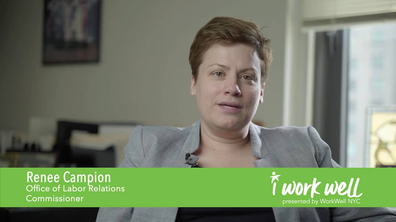 I Work Well: Renee Campion, OLR on Vimeo