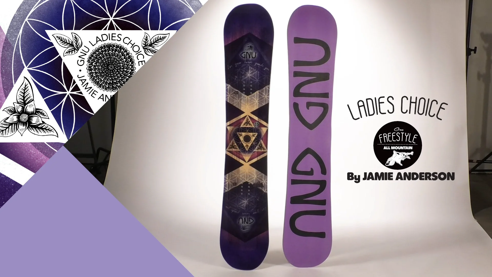 LADIES CHOICE - GNU SNOWBOARDS 19-20 LADIES CHOICE - GNU SNOWBOARDS 19-20