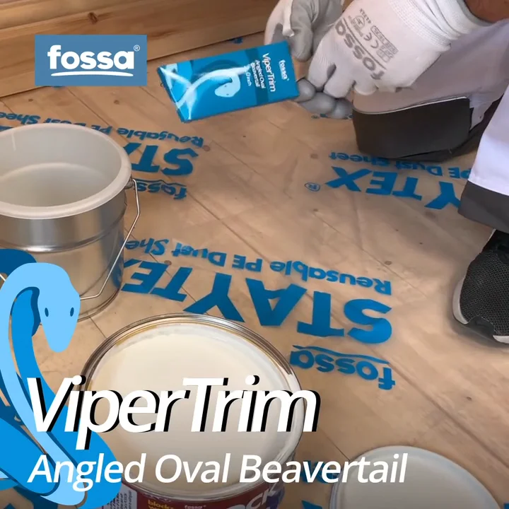 Fossa ViperTrim Angled Synthetic Paint Brush on Vimeo