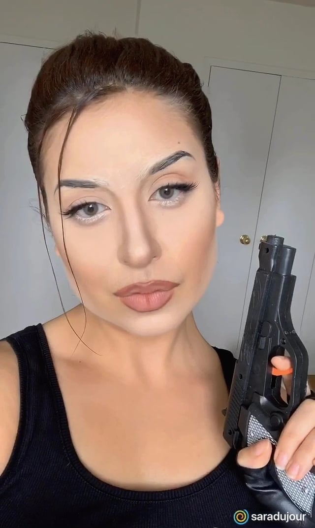Lara Croft Makeup | Saubhaya Makeup