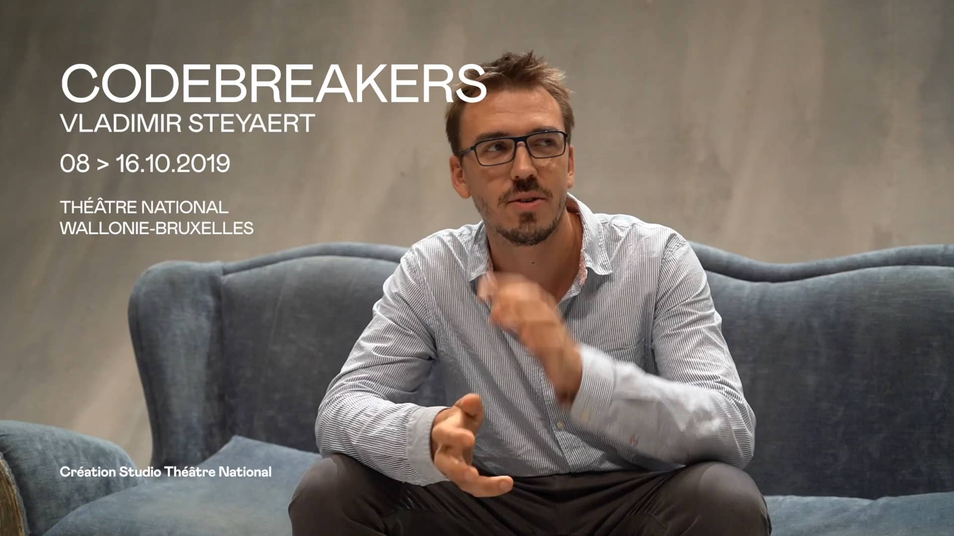 Codebreakers / Vladimir Steyaert / Interview on Vimeo