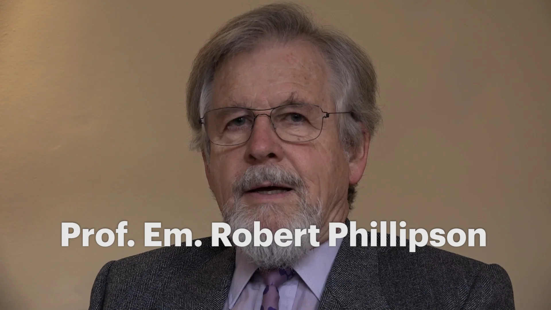 Robert Phillipson on Linguistic Imperialism