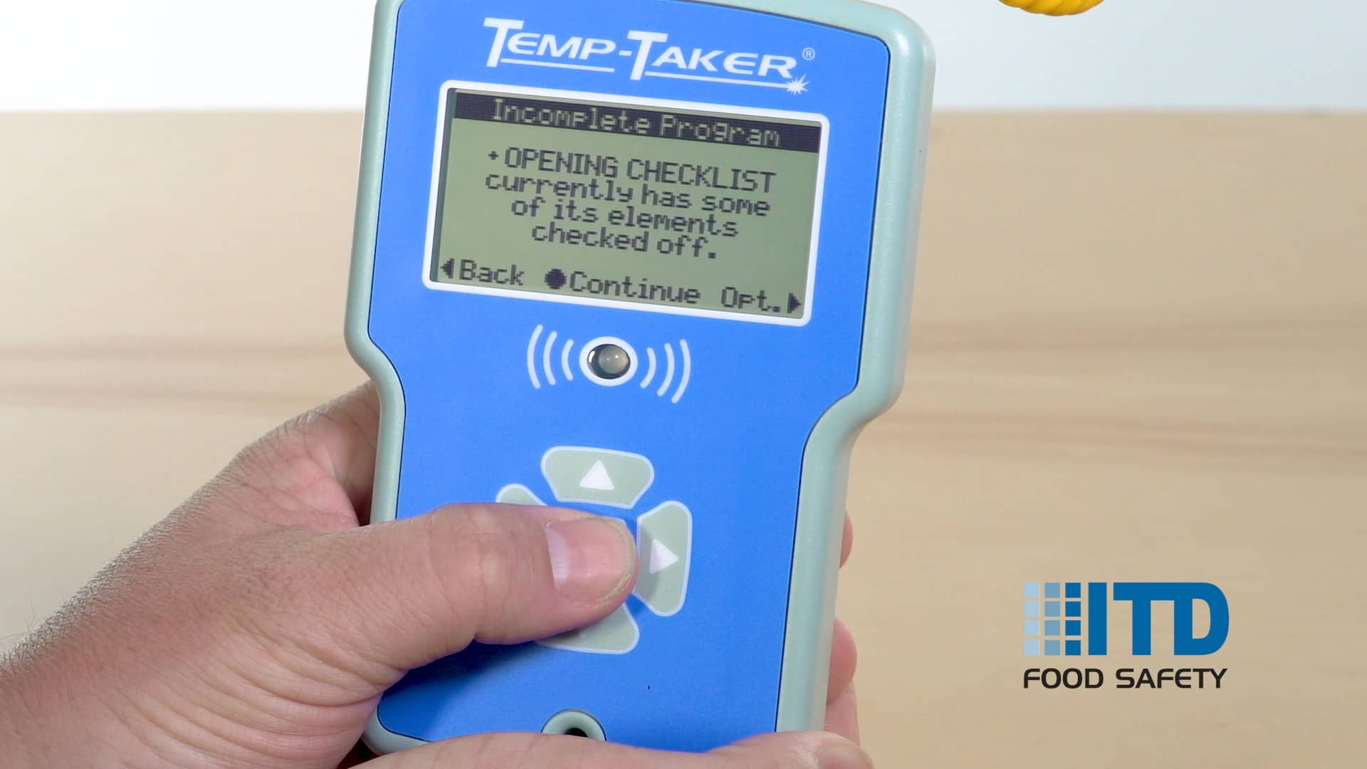 Temp Taker - Checklists on Vimeo