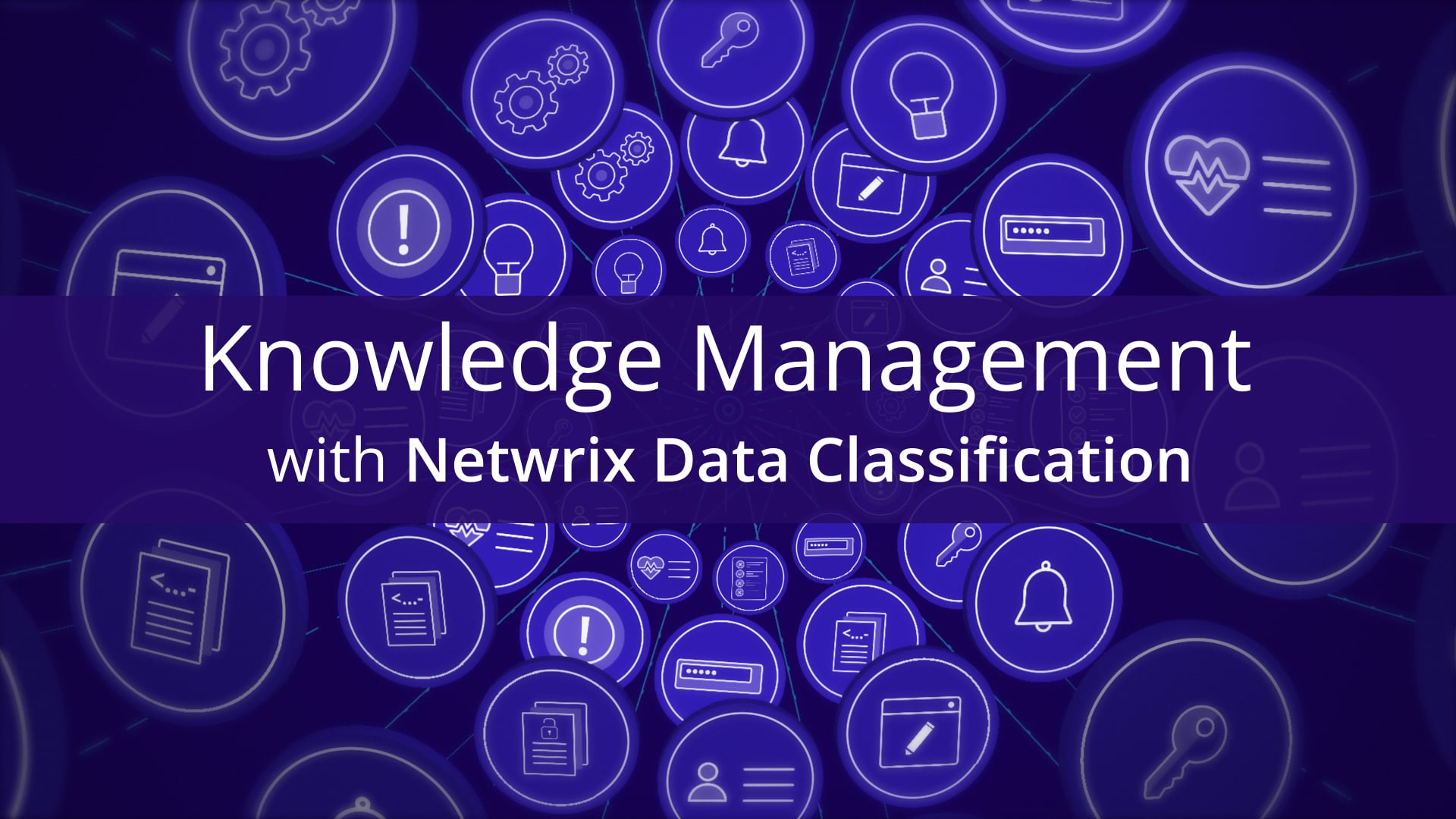 Knowledge Management with Netwrix Data Classification on Vimeo