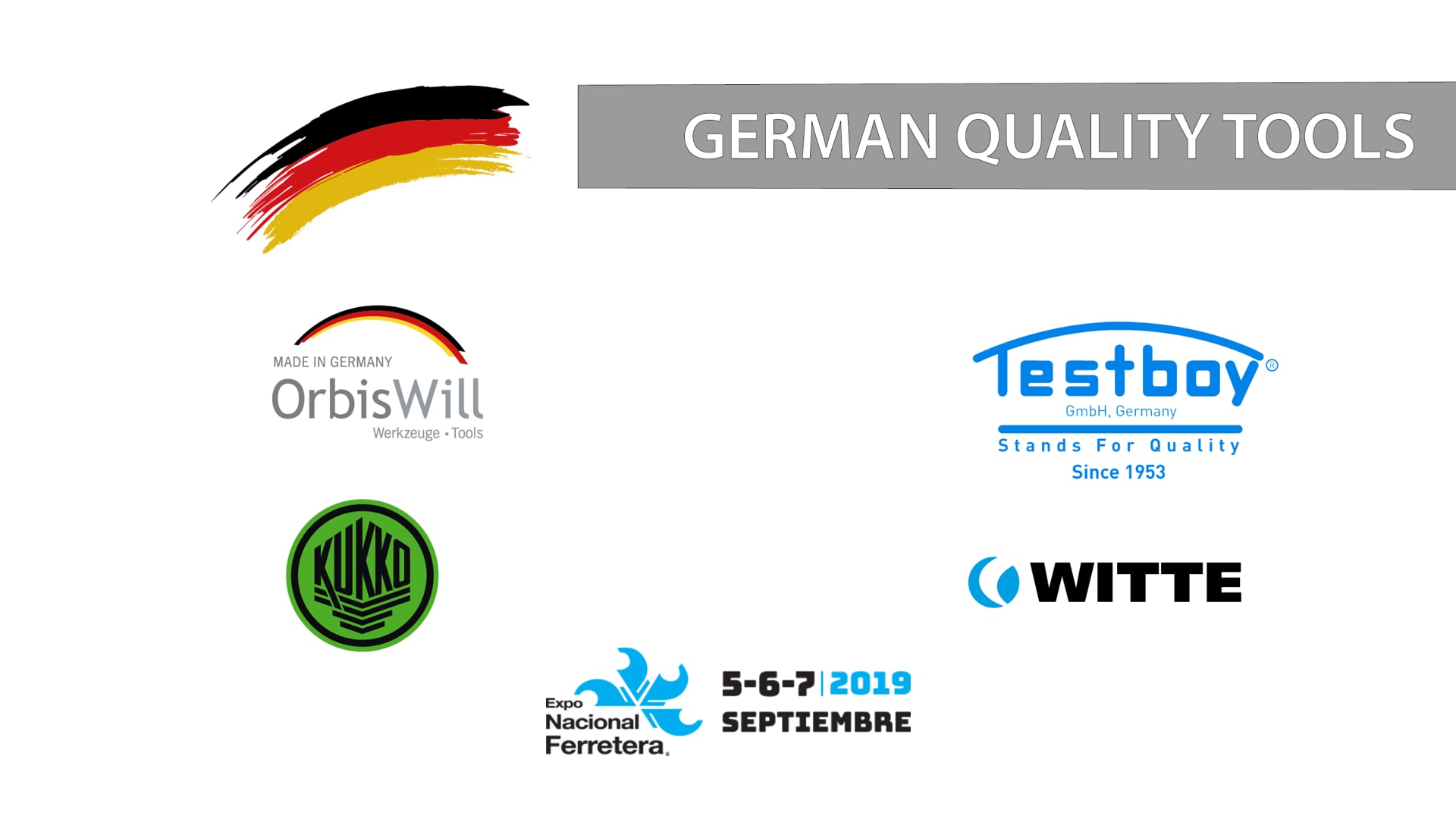 WITTE Tools - German Quality Tools en la Expo Nacional Ferretera ...