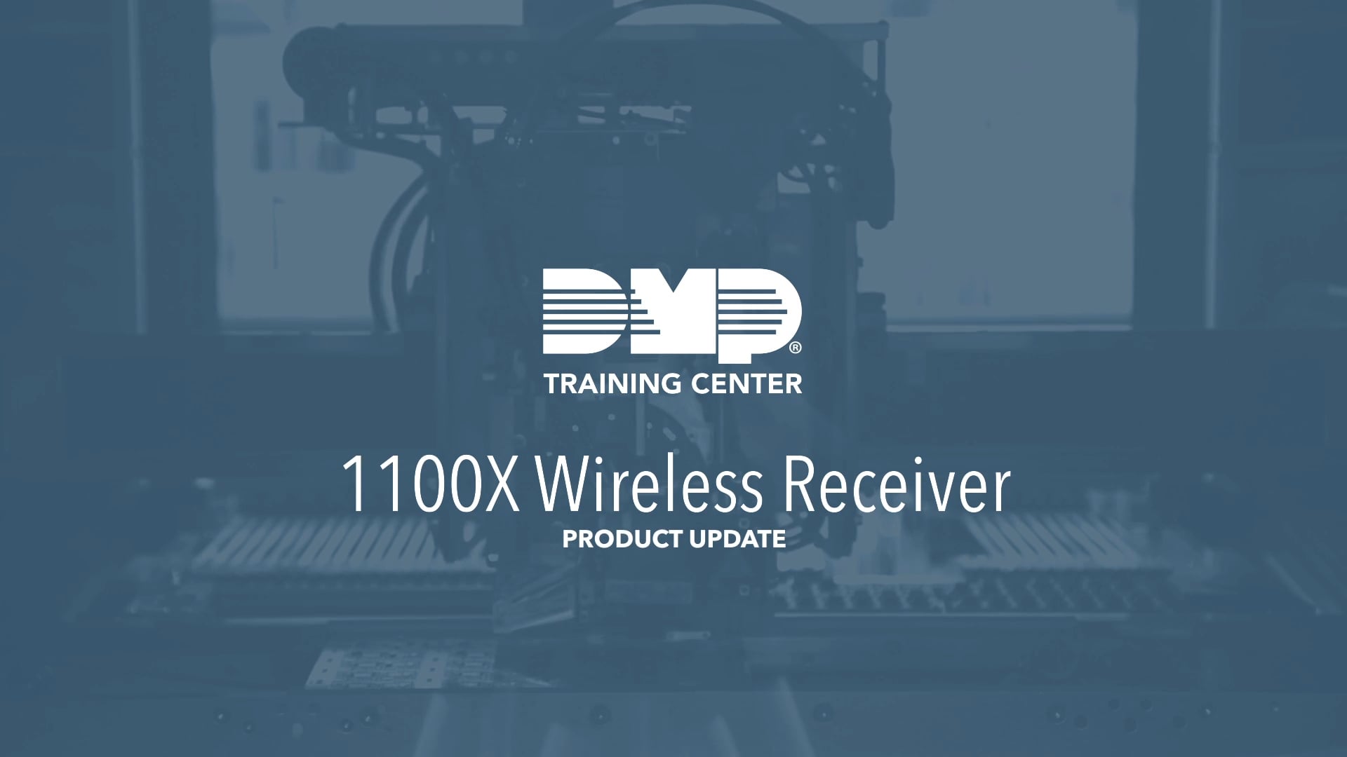 DMP Training Center: 1100X Wireless Receiver on Vimeo