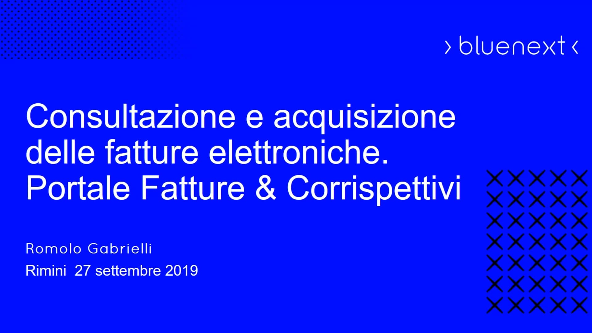 Fatturazione Elettronica - Adesione al Servizio di Consultazione ...