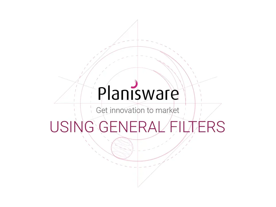 Using General Filters
