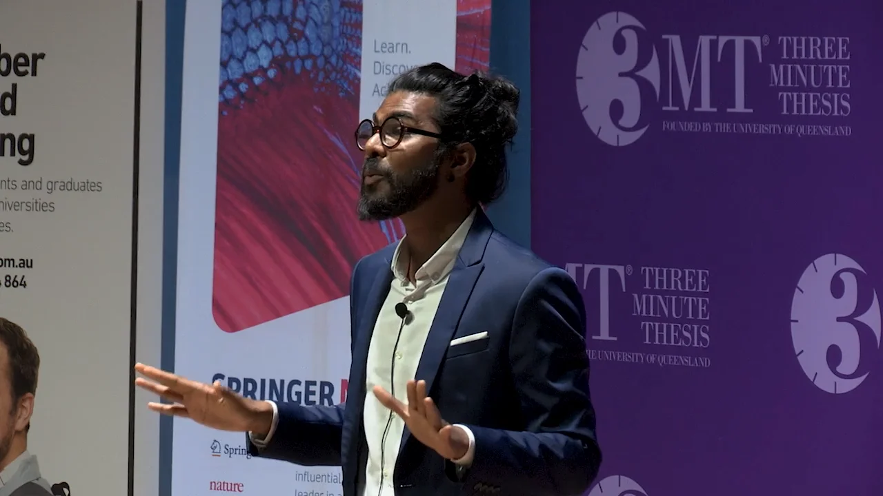 2019 3MT Asia Pacific Final Runner Up - Lithin Louis