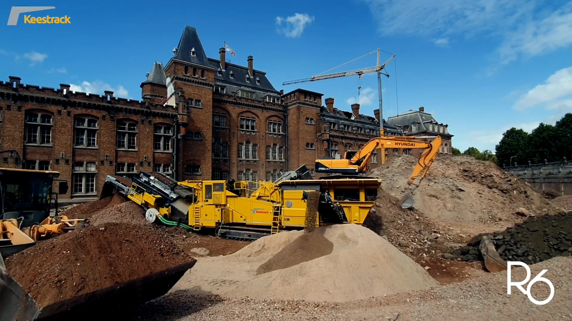 Keestrack Mobile Crushing and Screening Equipment - Keestrack R6e ...