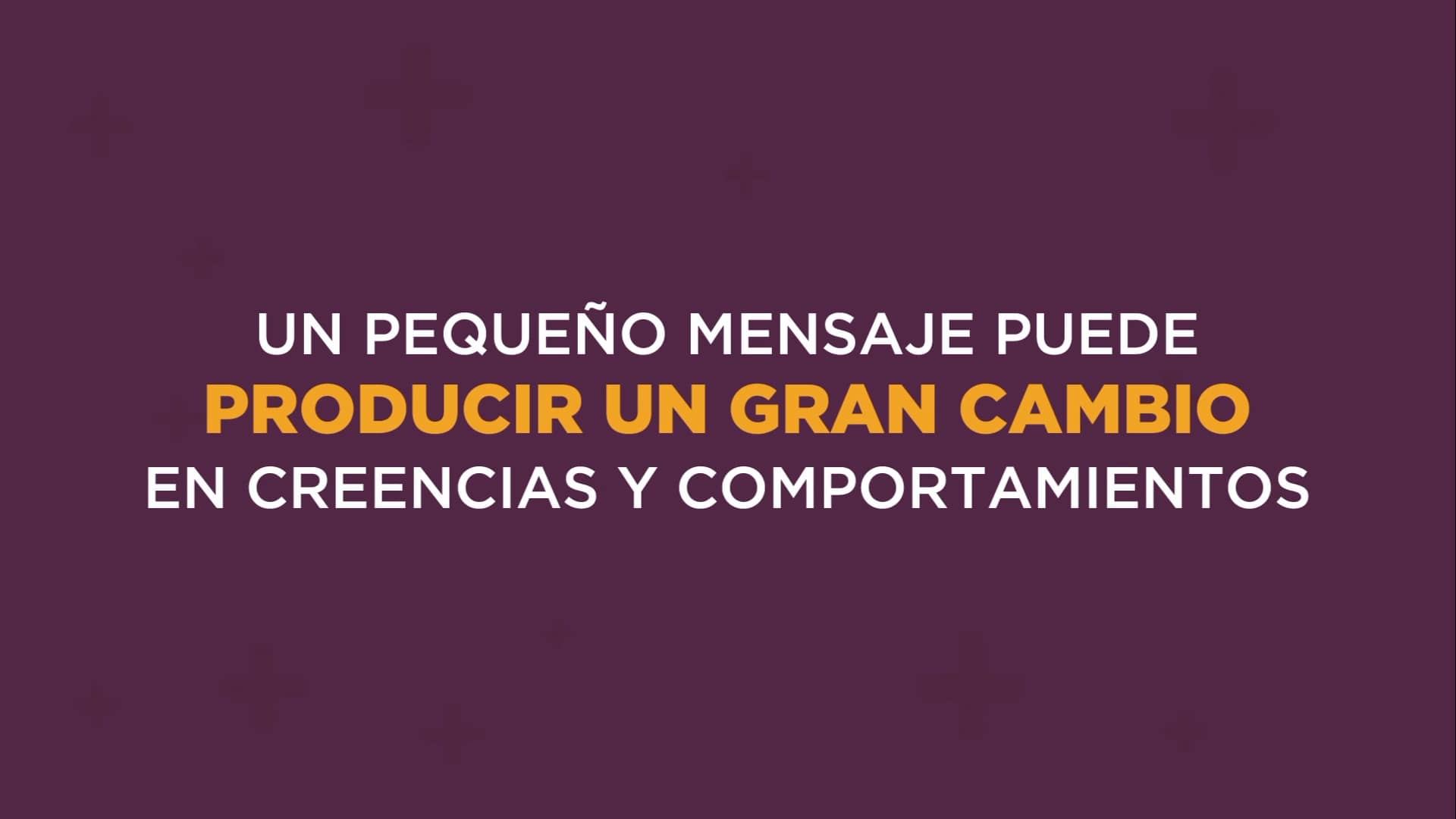 Un pequeño mensaje puede producir un gran cambio en creencias y ...