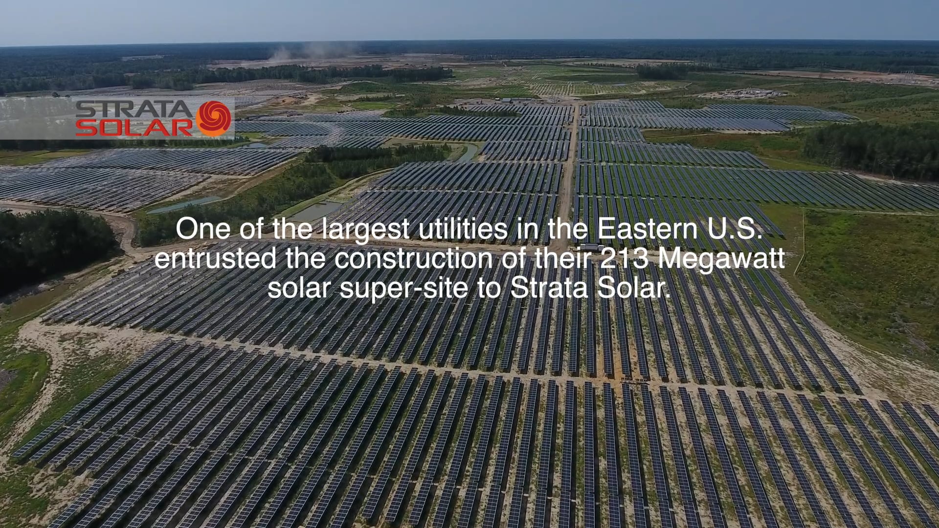 Strata Solar 213MW Solar Farm on Vimeo