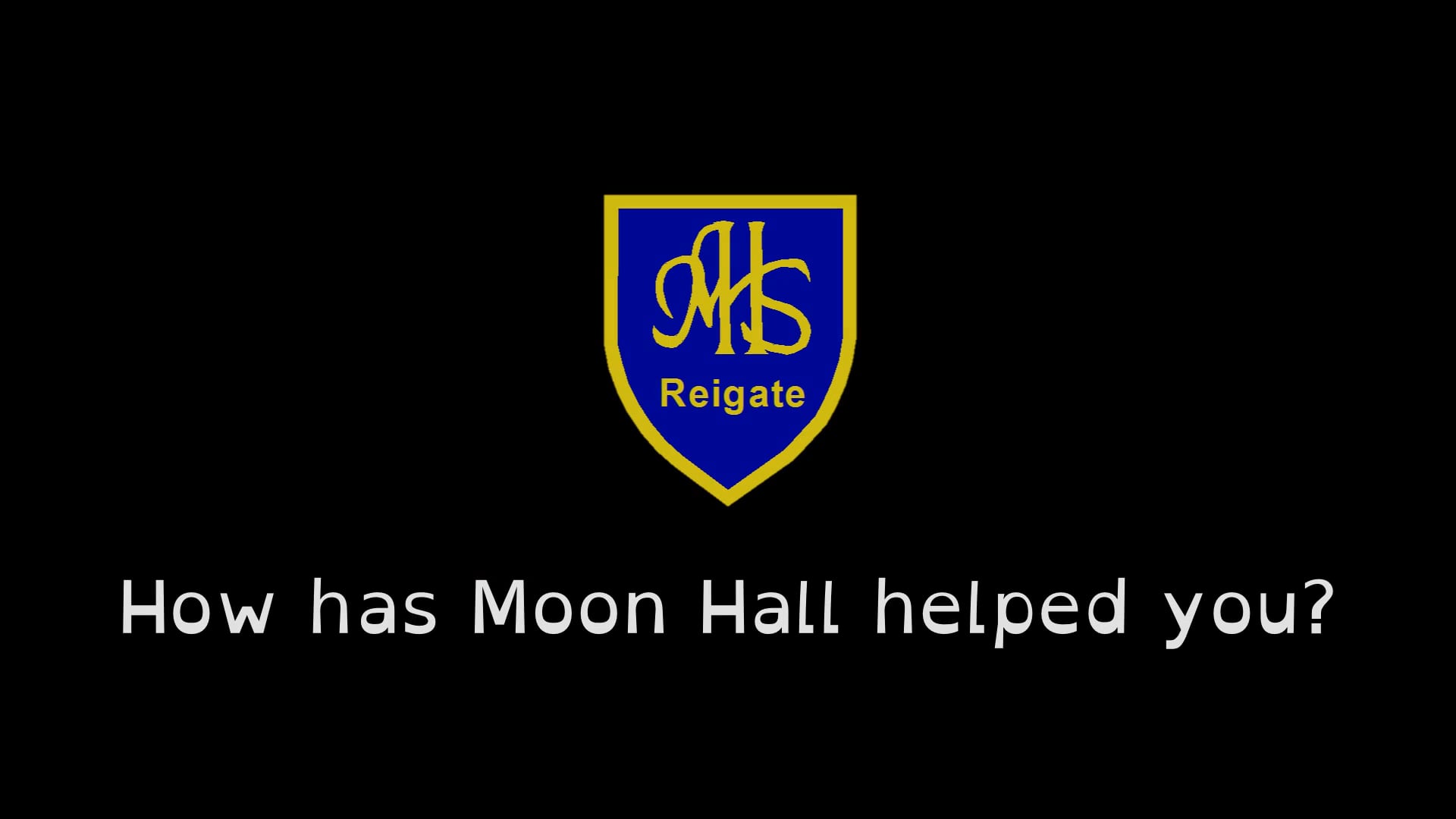 Moon Hall School - Reigate on Vimeo